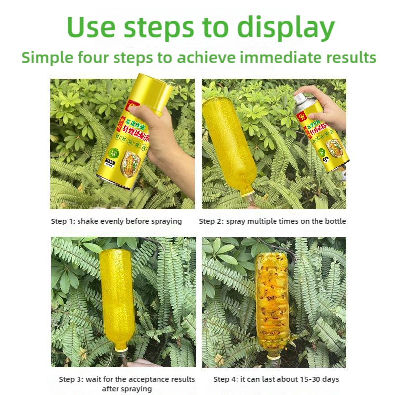 450ML Insect Trap Spray Adhesive Supernet Insect Trap Spray Fruit Fly ...