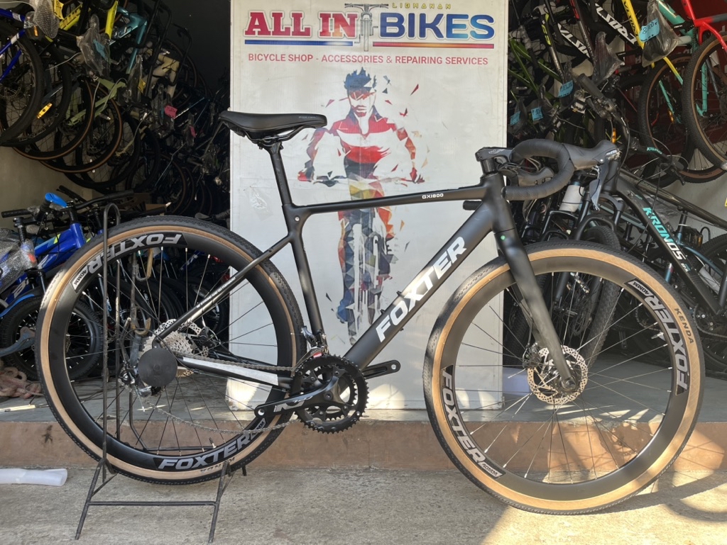 Foxter Laurus GX1800 Gravel Bikes Shimano Sora 2*9Speed With Freebies ...