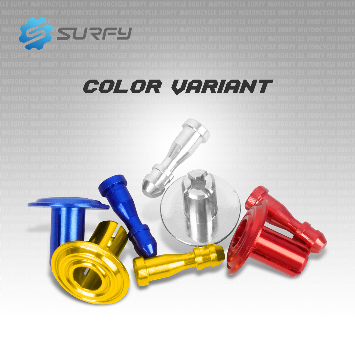 PrecisionLock Push Pin Rivet CNC Aluminum M5x15 For Motorcycle ...