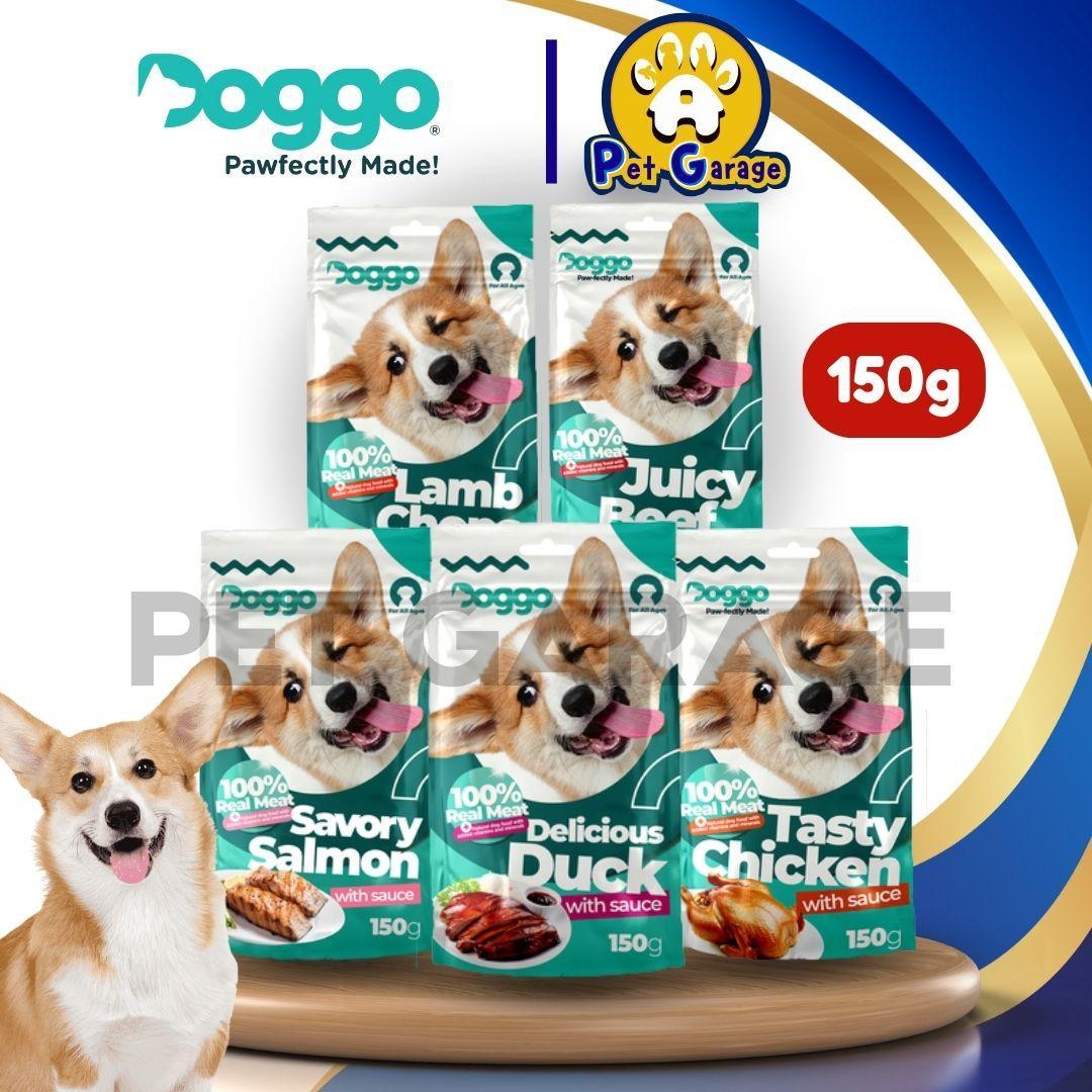 150g Doggo Dog food All Stages Adult Puppy Dog Dogs Wet Food Pouch Pet ...