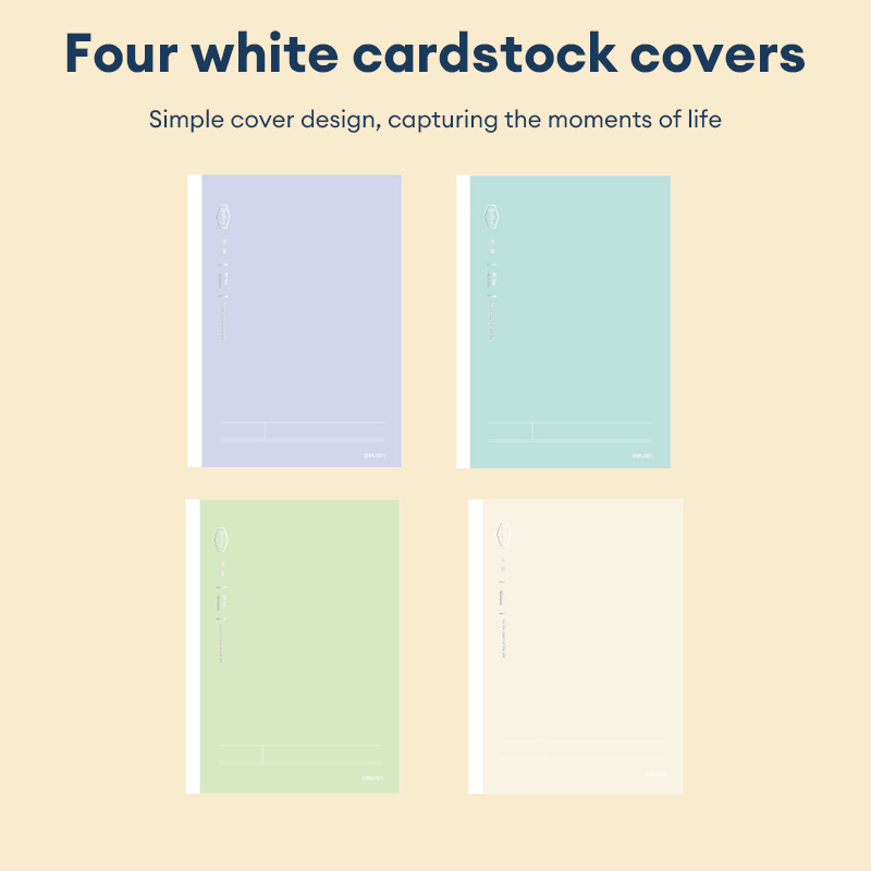 Deli 40Sheets B5 Lines Notebook Suture Ben 1PC | Shopee Philippines