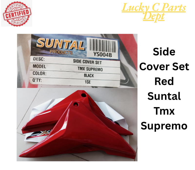 Suntal Side Cover Set (Red ) for Tmx Supremo /Old stock but new ...