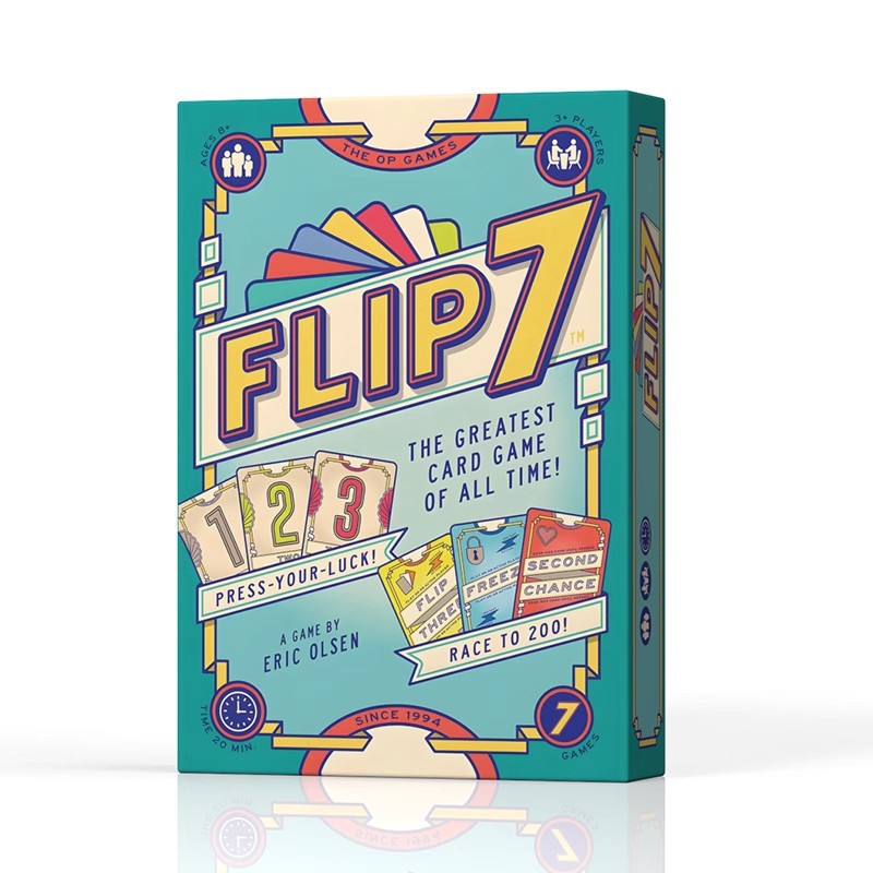 Flip 7 Exciting card games with family and friends, unforgettable game ...