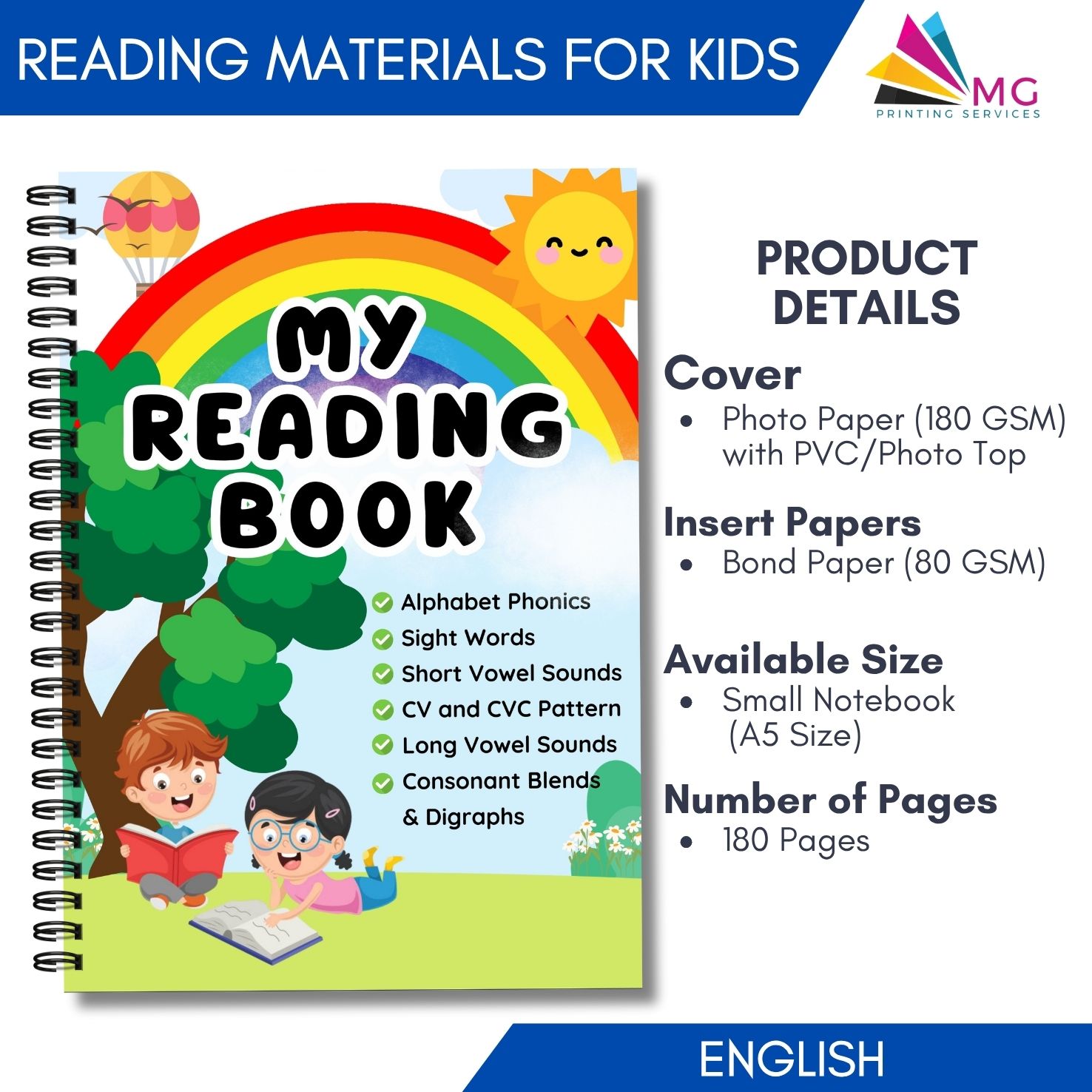 Reading Books - My Reading Book 1/2 and Halina't Magbasa | Shopee ...
