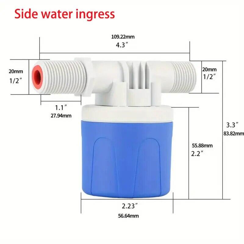 Fully Automatic Water Level Control Float Valve 1/2" Auto Shut Off ...
