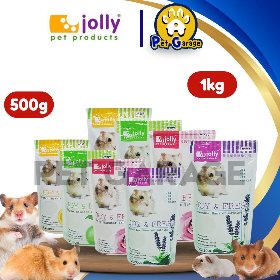 500g 1000g Jolly Hamster Bathing Sand Premium Bathing Sand Smooth Mineral Sand Healthy Fur ...