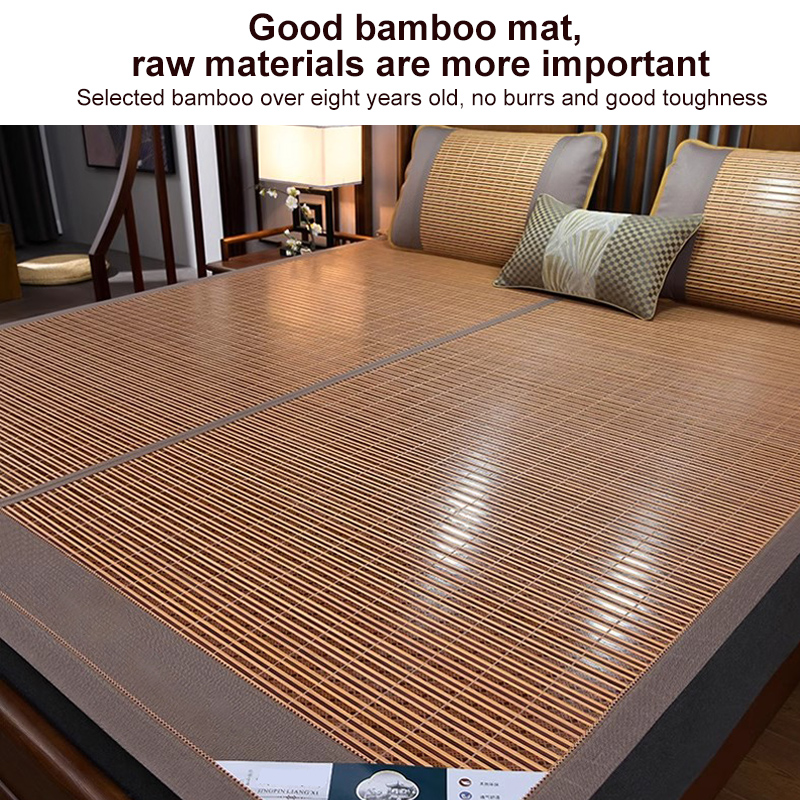【On Hand】Bamboo Mat For Bed Banig Carpet Bed Mat Cool Sleeping Native ...