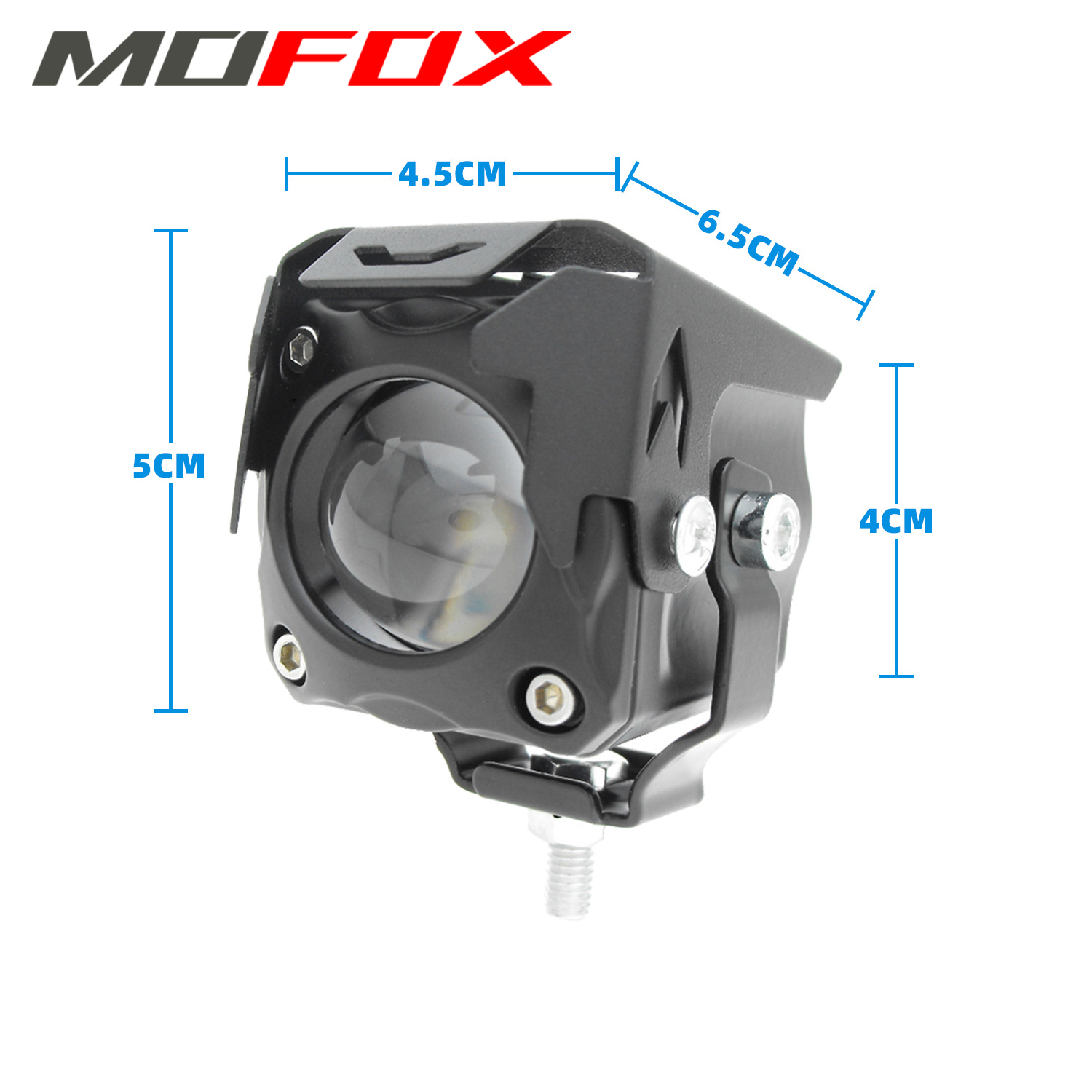 MOFOX R1 Laser Gun Motorcycle Mini Driving Light MDL 40W Dual Color Hi ...