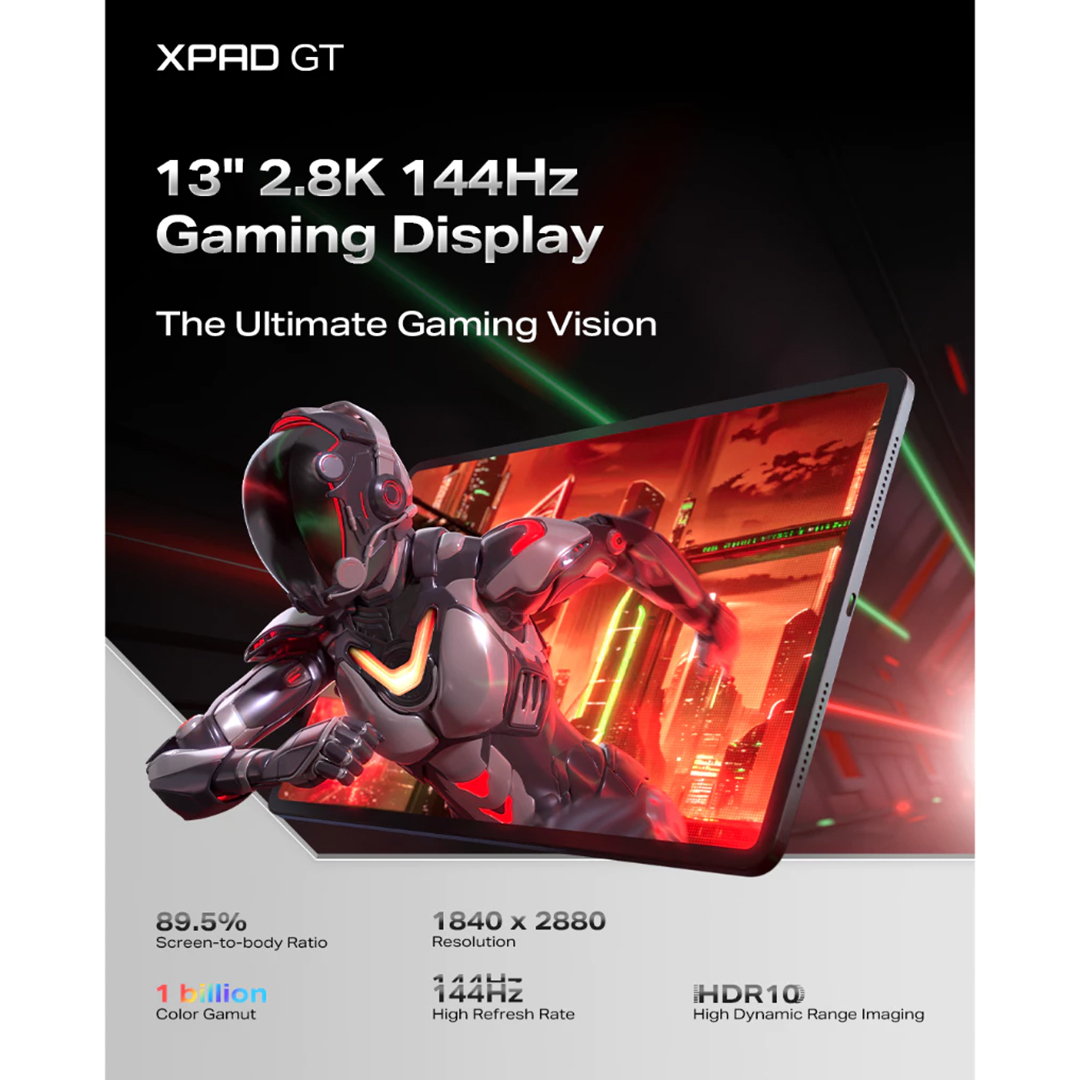 Infinix XPAD GT Tablet | 8GB+256GB | Snapdragon 888 | 13" 2.8K 144Hz ...