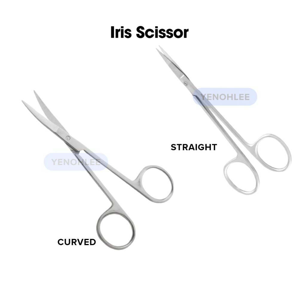 Iris Scissor (Straight or Curved) | Shopee Philippines