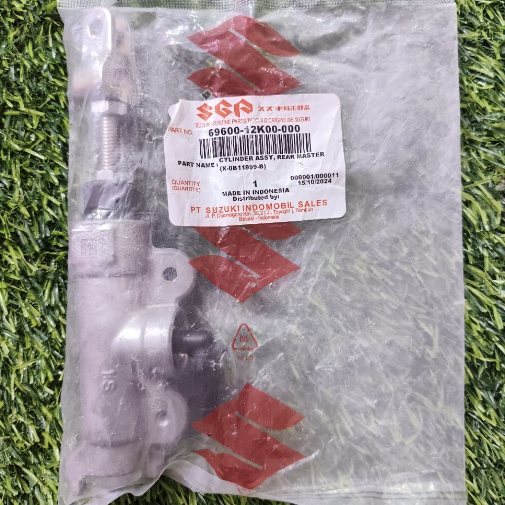 raider 150 fi and carb rear master pump genuine sgp. | Shopee Philippines