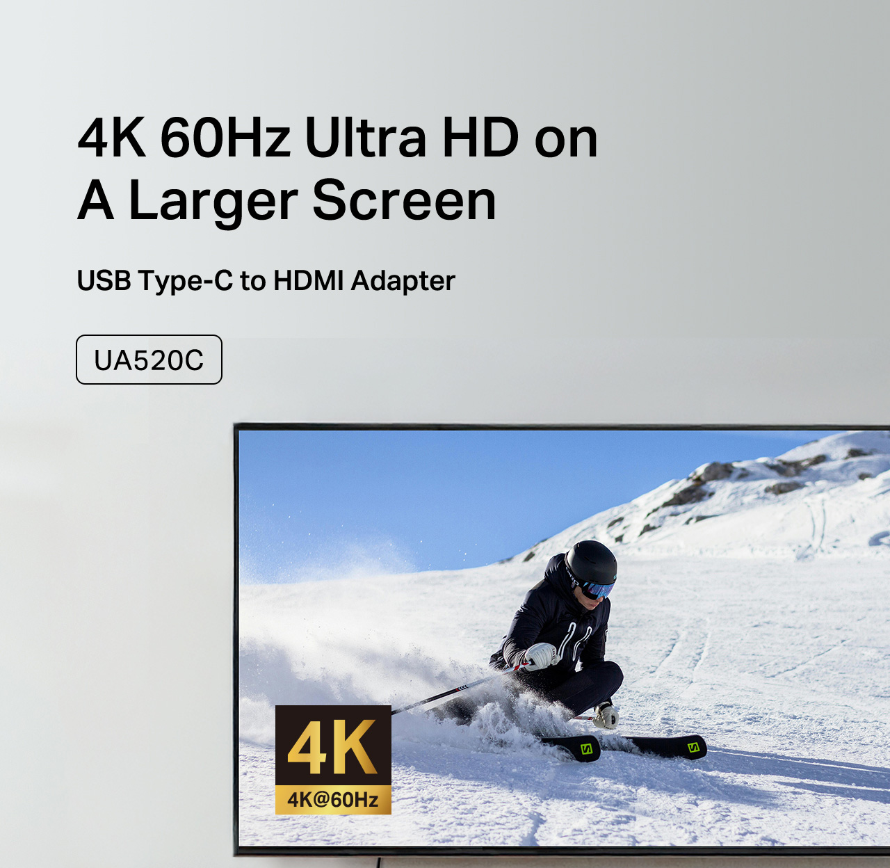 TP-Link | UA520C | USB | Type-C to HDMI | Adapter | Plug and Play ...