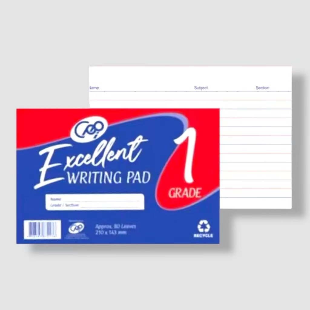 10pcs/Pack Writing pad / Grade 1 / Grade 2 / Grade 3 / Grade 4/ 80 ...