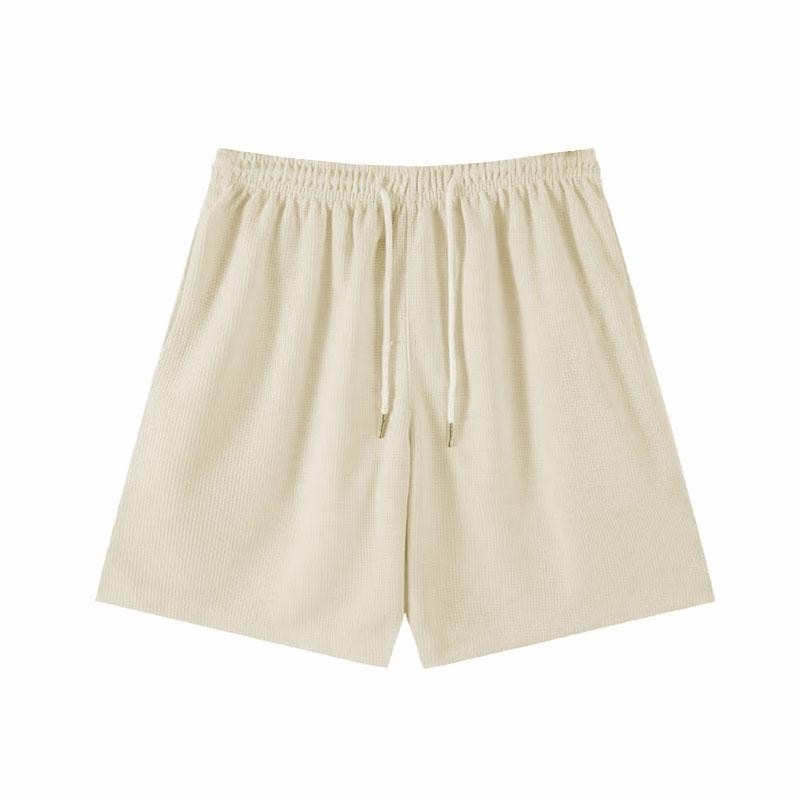 BUY 1 GET 4 Total 4pcs | Waffle Knitted Shorts Small to 2XL Freesize ...