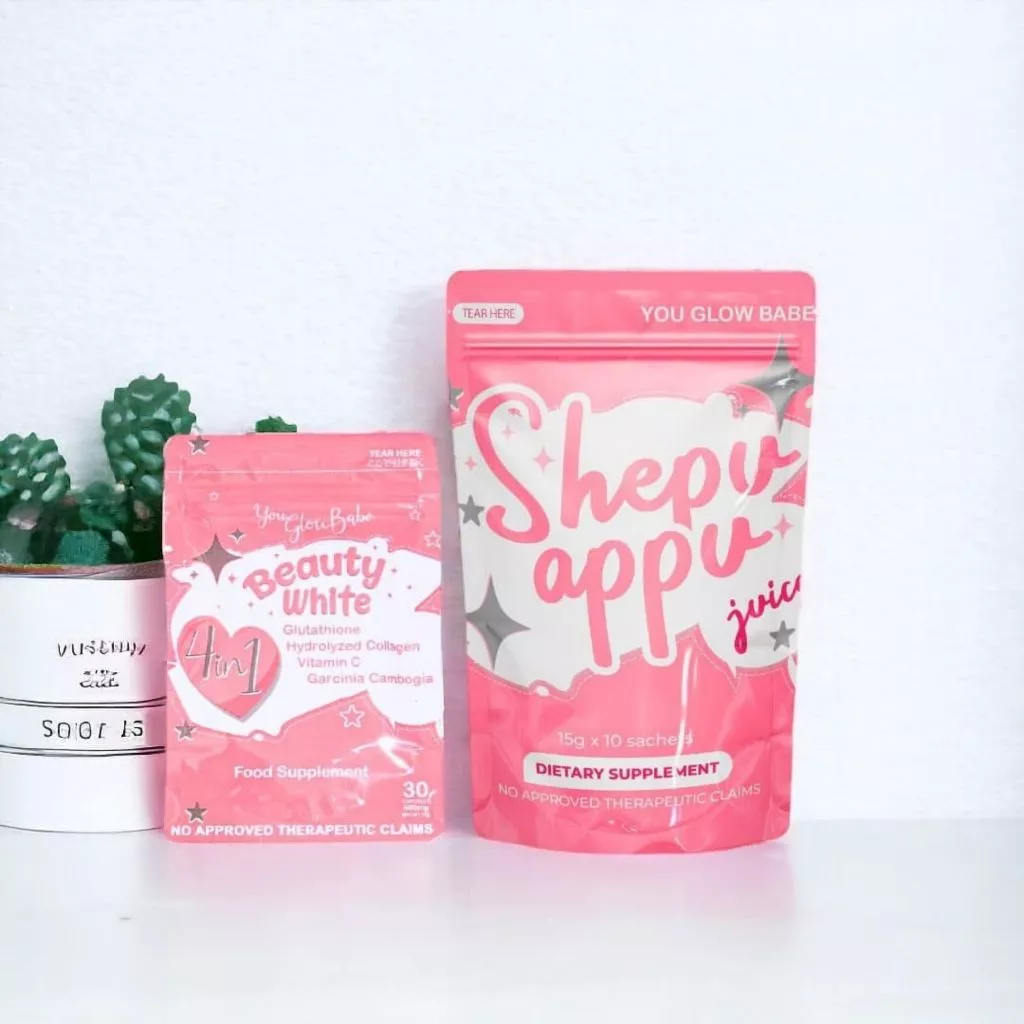 You Glow Babe Shepu Appu Juice Whitening and Slimming Drink 10sachets ...