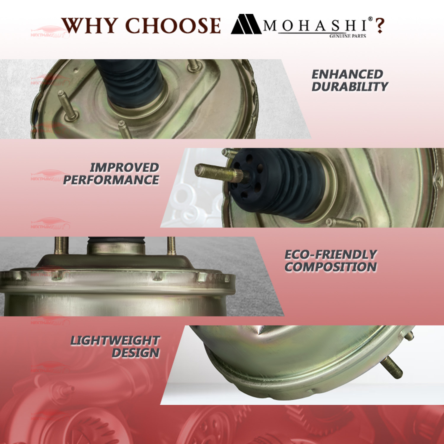 TOYO CRESSIDA 21R BRAKE BOOSTER HYDROVAC MBT-310 MOHASHI 44610-22360 ...
