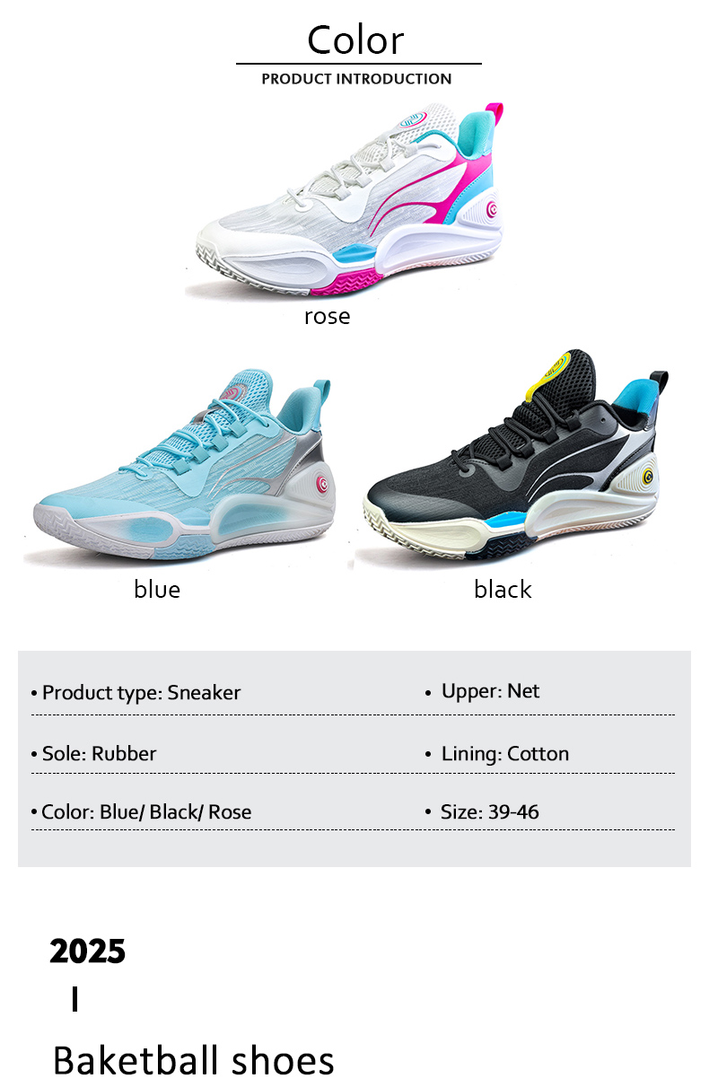 IEAGO Original Kevon Looney High Spike Basketball Shoes for Men Casual ...