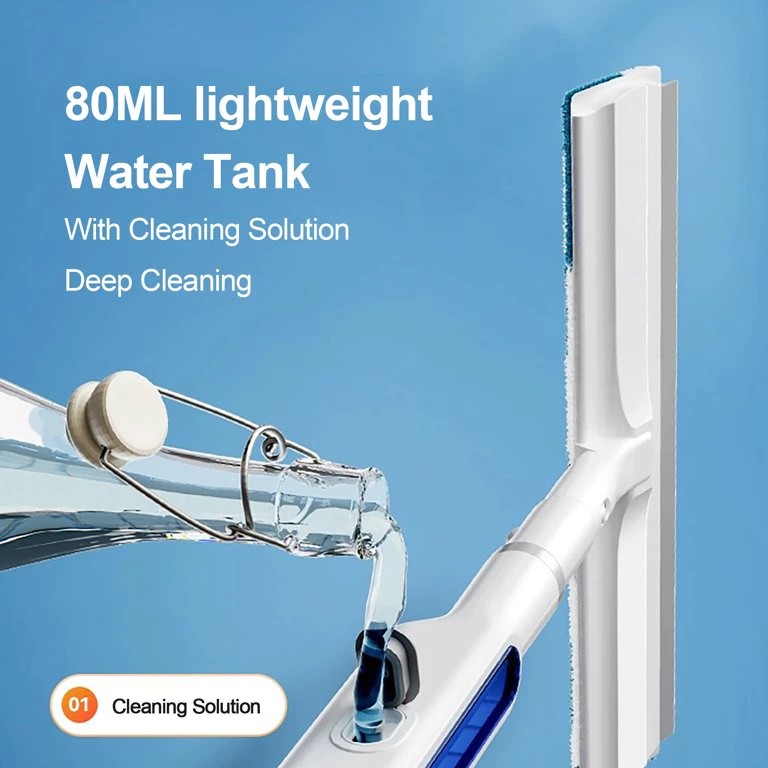 3 in1 Window Cleaner Multi-purpose Telescopic Rod Detachable Long ...