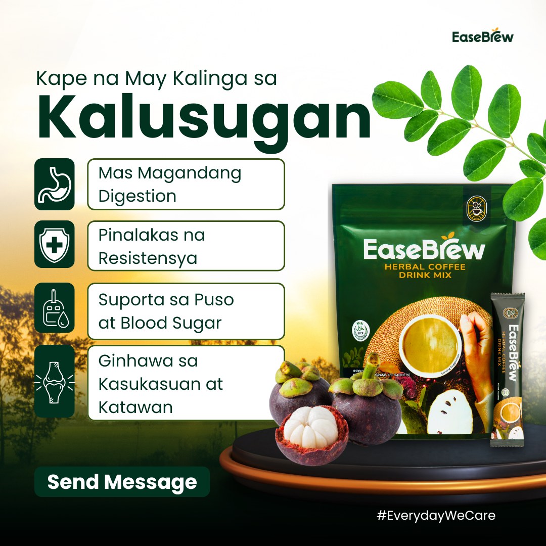 9.9 SALE! FDA-Approved EaseBrew Coffee | Lowers Cholesterol & Boosts Immunity | 2 Boxes (20 ...