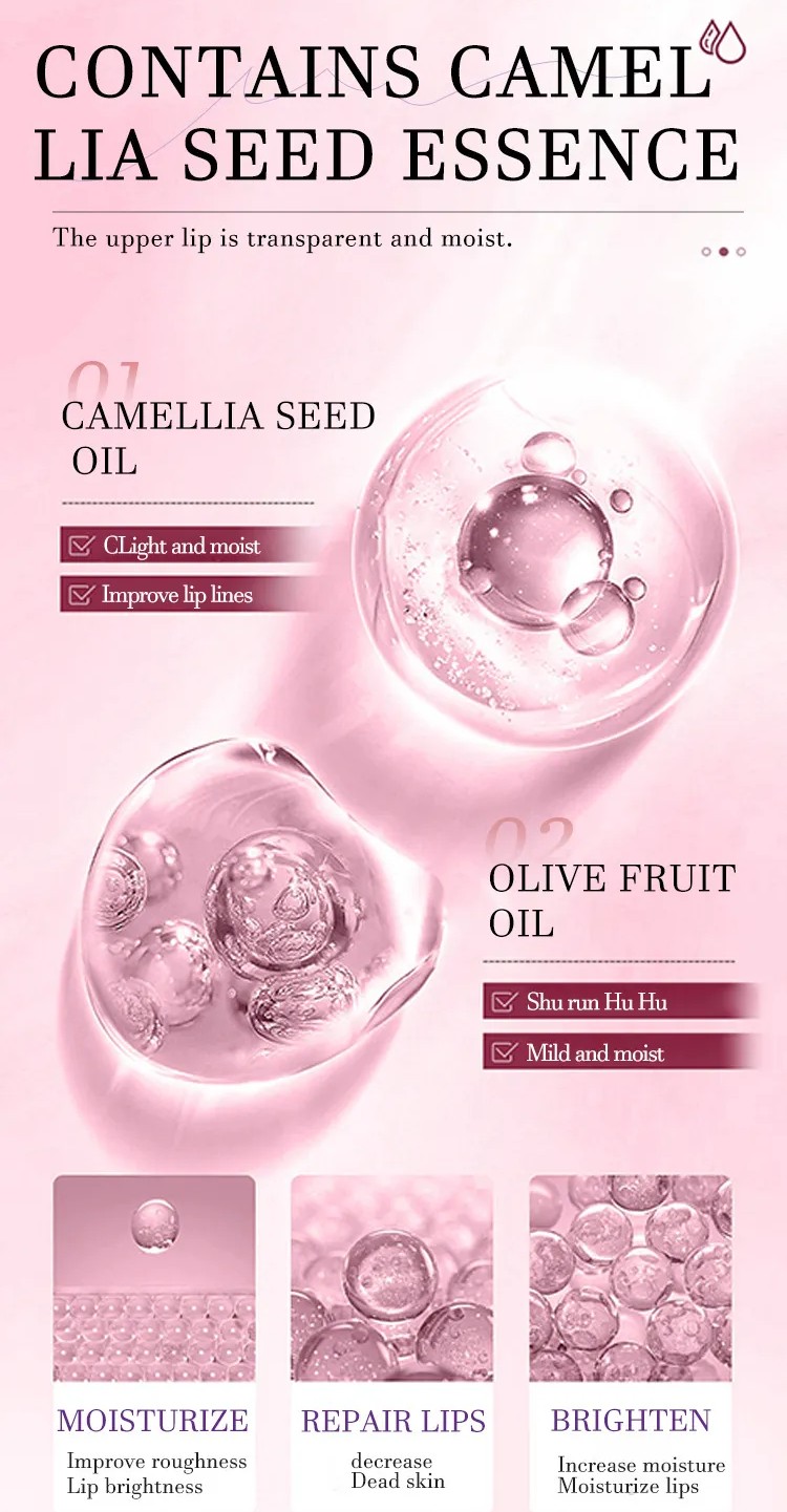 FDA LBLS Vitamin C Lip Glow Serum Brightening Serum Light Lip ...