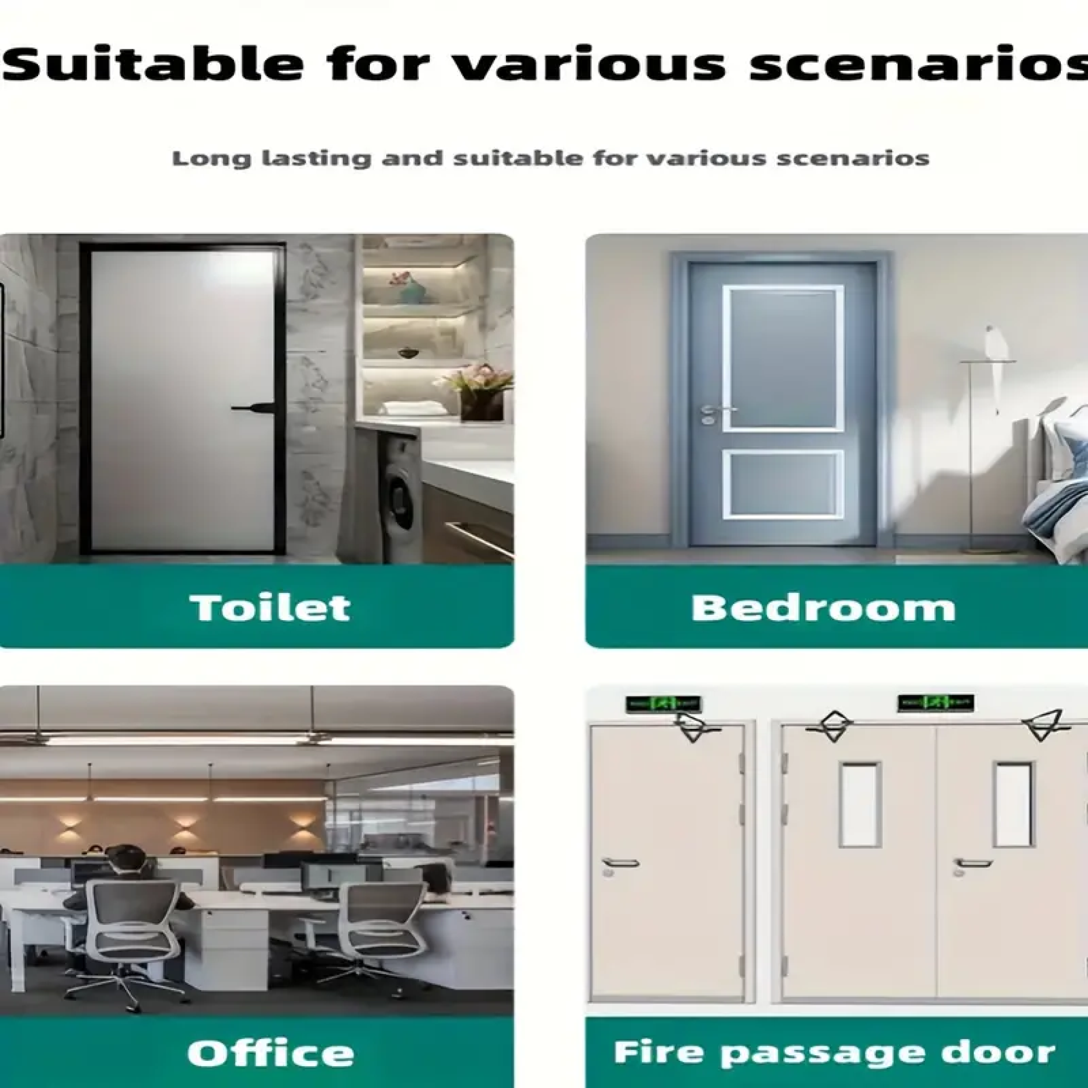 Automatic Door Closer Hinges 90 Degree Right Angle Locator Door Spring ...