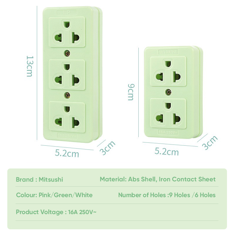 Mitsushi Wireless Socket Multi Hole Plug Power Strip Without Cable in ...