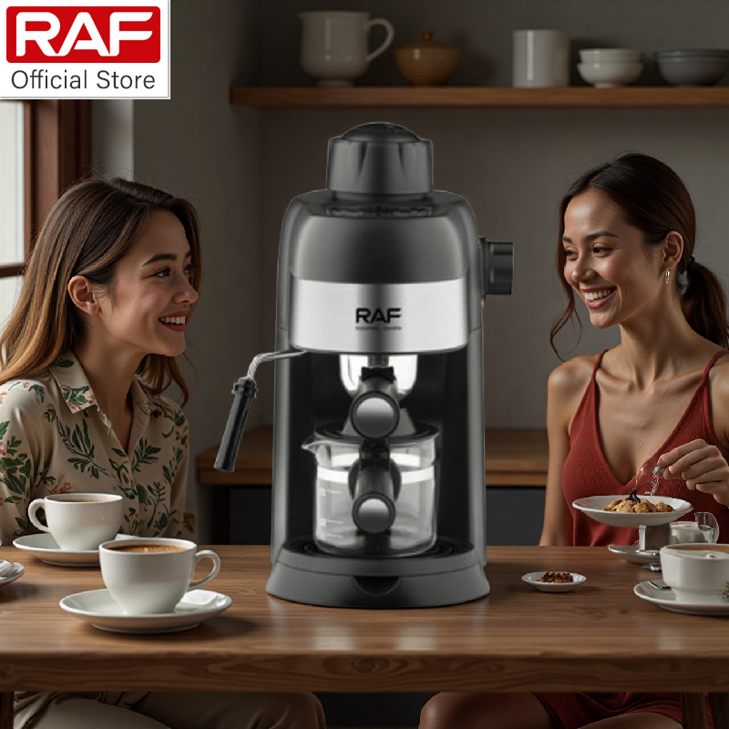 RAF Espresso Machine Italian Espresso Coffee Maker Machine with Milk ...