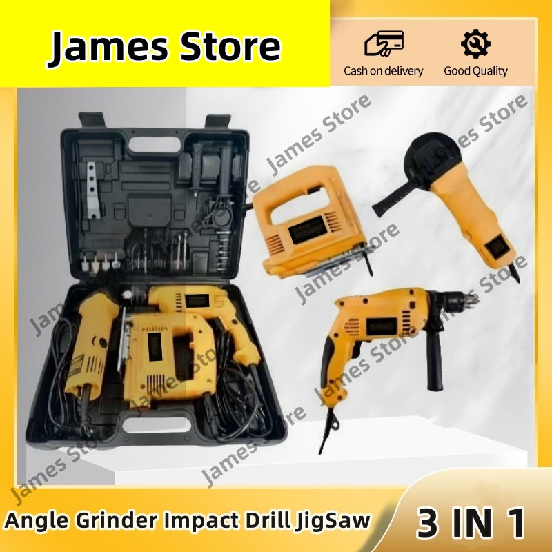 MMA 600 800 Welding Machine 4IN1 Grinder And Impact Drill And JigSaw ...