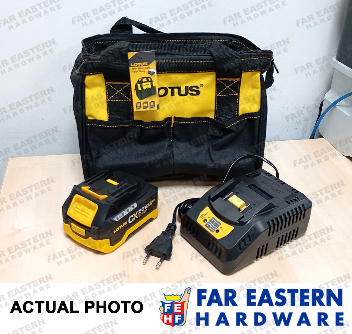 LOTUS Battery & Charger Kit 20V CCB400X1-VP LTPT20 | Shopee Philippines