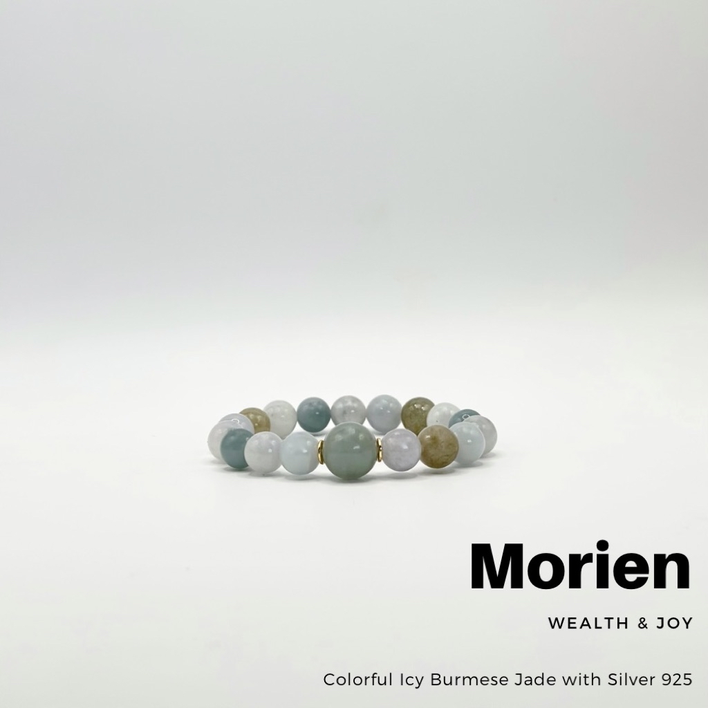 Gaello [LIMITED] Morien Natural Icy High Quality Colorful Burmese Jade ...
