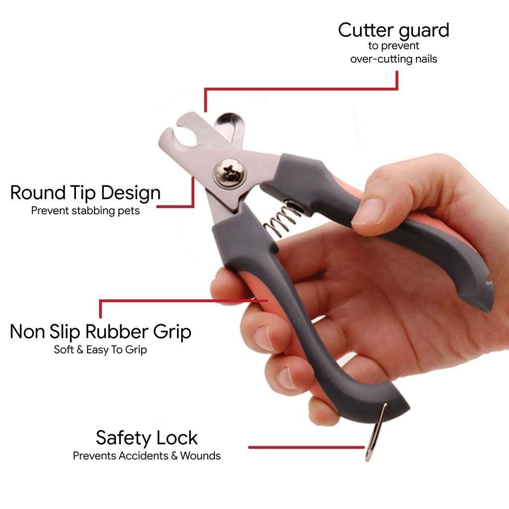 Nail Cutter for dog & cat Professional Grooming Tool for Pets With Nail ...