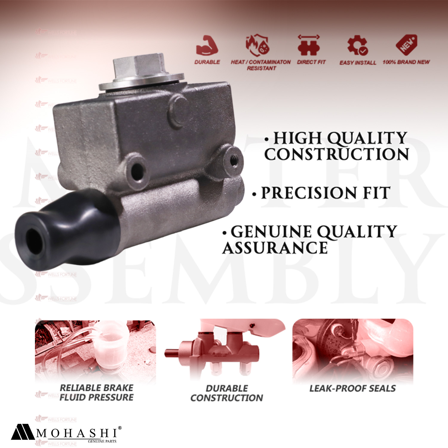 JEEP SQUARE BRAKE MASTER ASSEMBLY MOHASHI MBJ-6086S (1PC) | Shopee ...