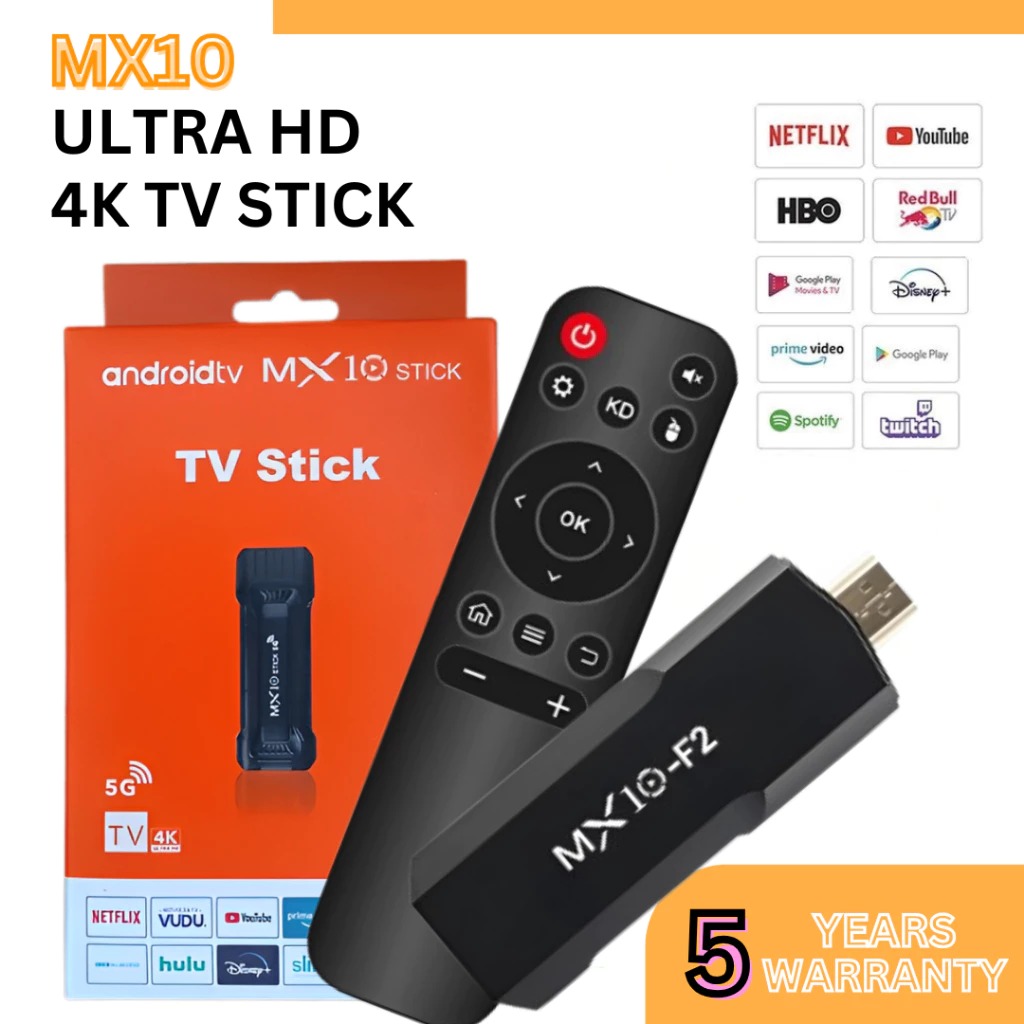 Transform Any TV into a Smart TV – Mini MX10 Android 11 Stick | Shopee ...