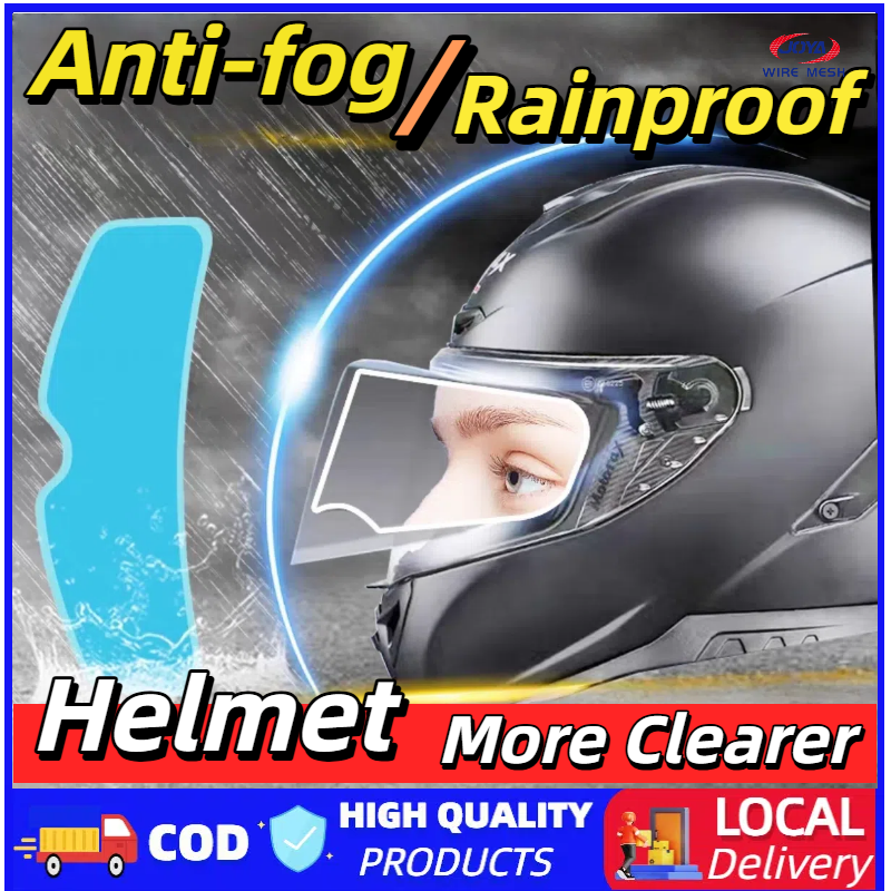 Motorcycle Helmet Anti-fog Film and Rain Film Durable Nano Coating ...