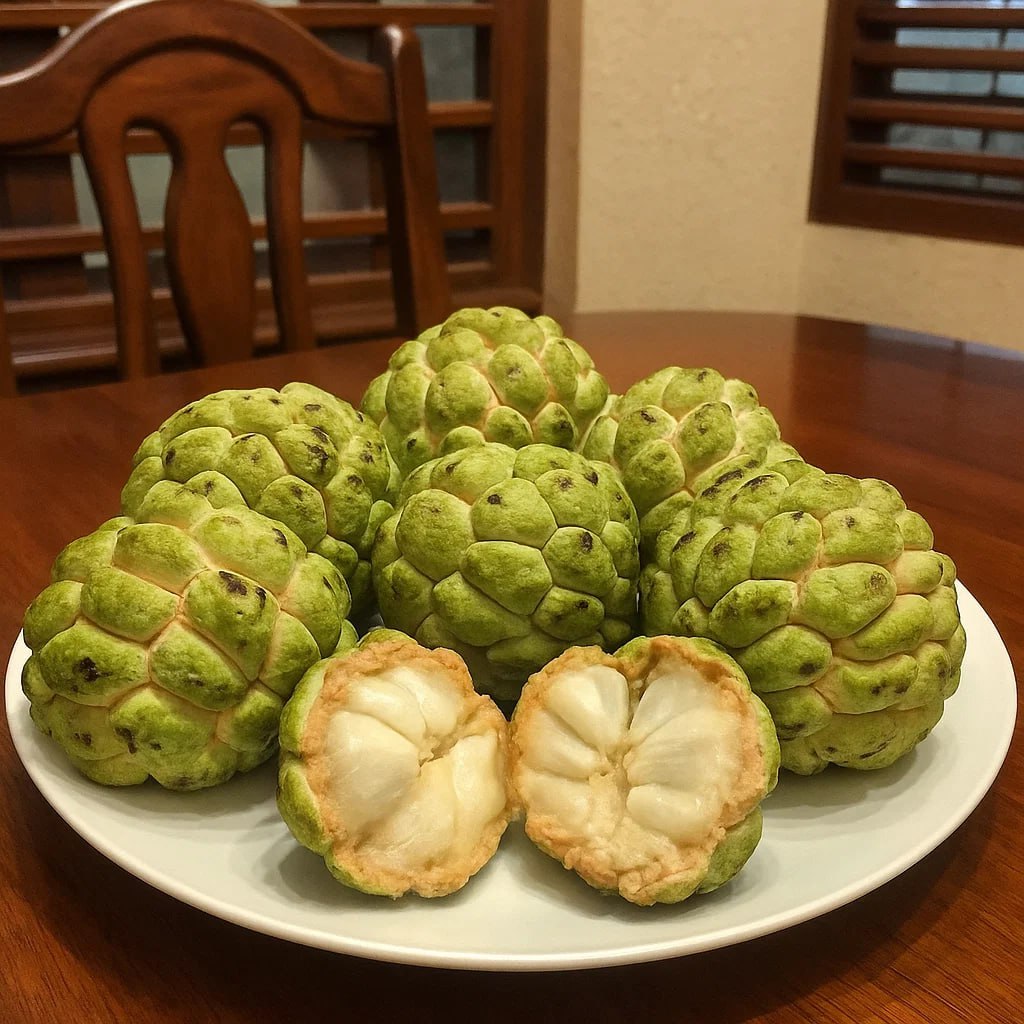 Grafted Giant Atis Live Seedling Plant – Sugar Apple Fruit Tree, Sweet ...