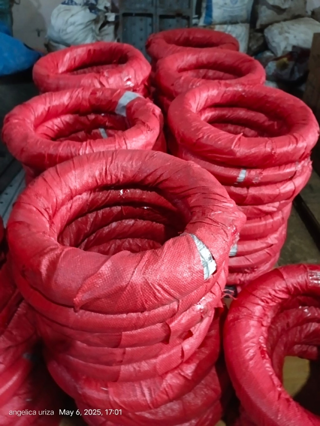 Gi Wire #16 x 19kilos PER ROLL ALAMBRE LO MADE TIE WIRE PANTALI ...