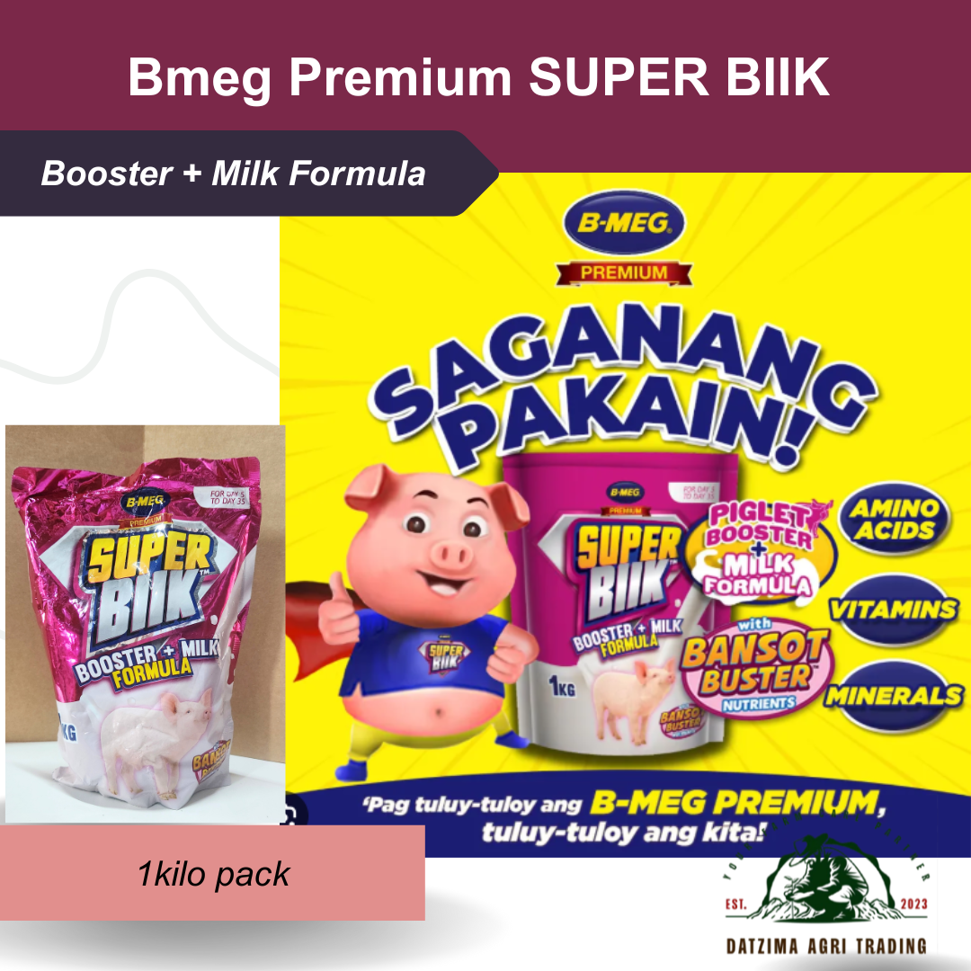 Super Biik Bmeg Premium Feeds 1kilo pack | Shopee Philippines