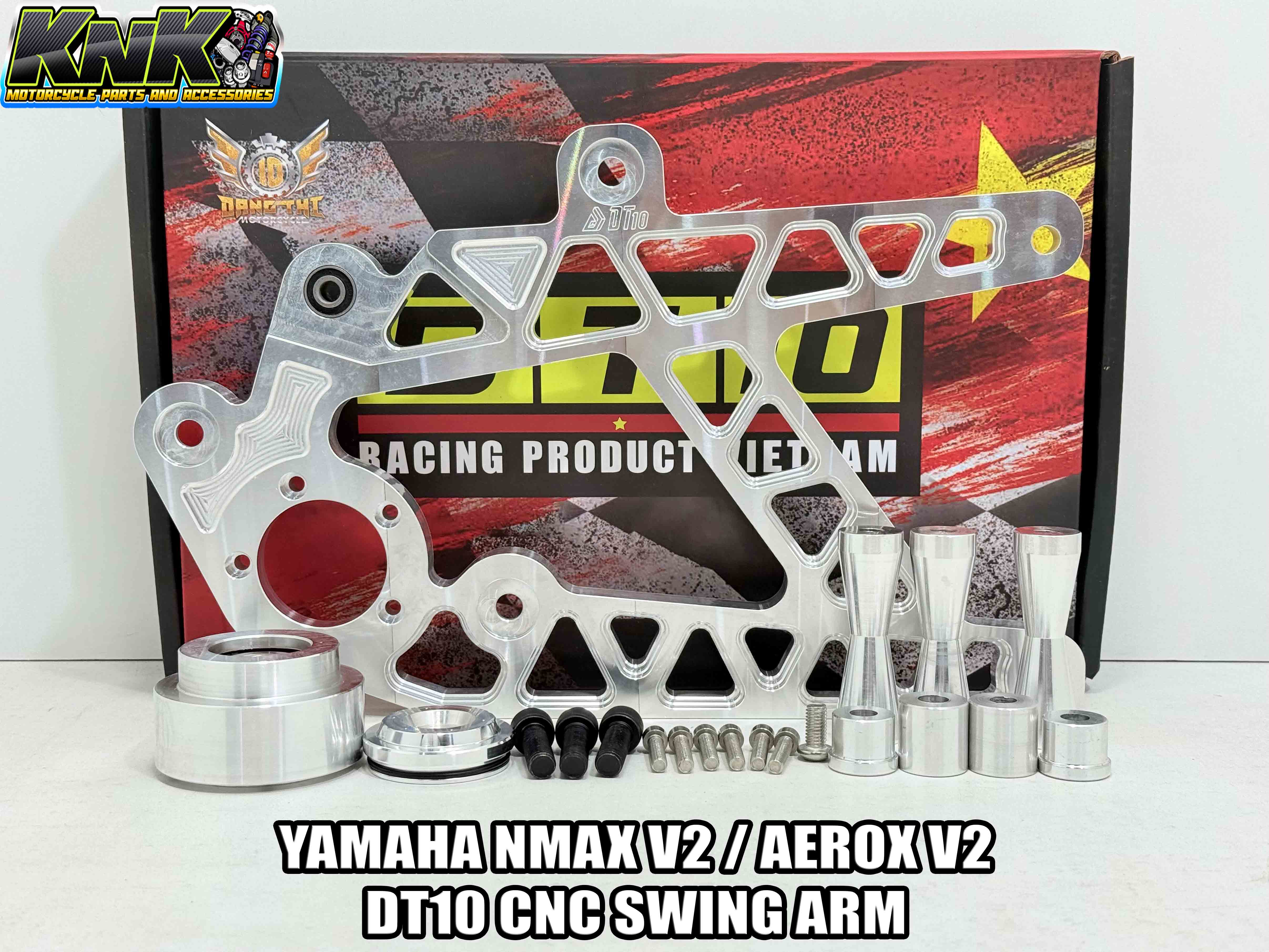 DT10 CNC SWING ARM FOR HONDA CLICK 125 CLICK 150 AEROX V2 NMAX V2 100% ...