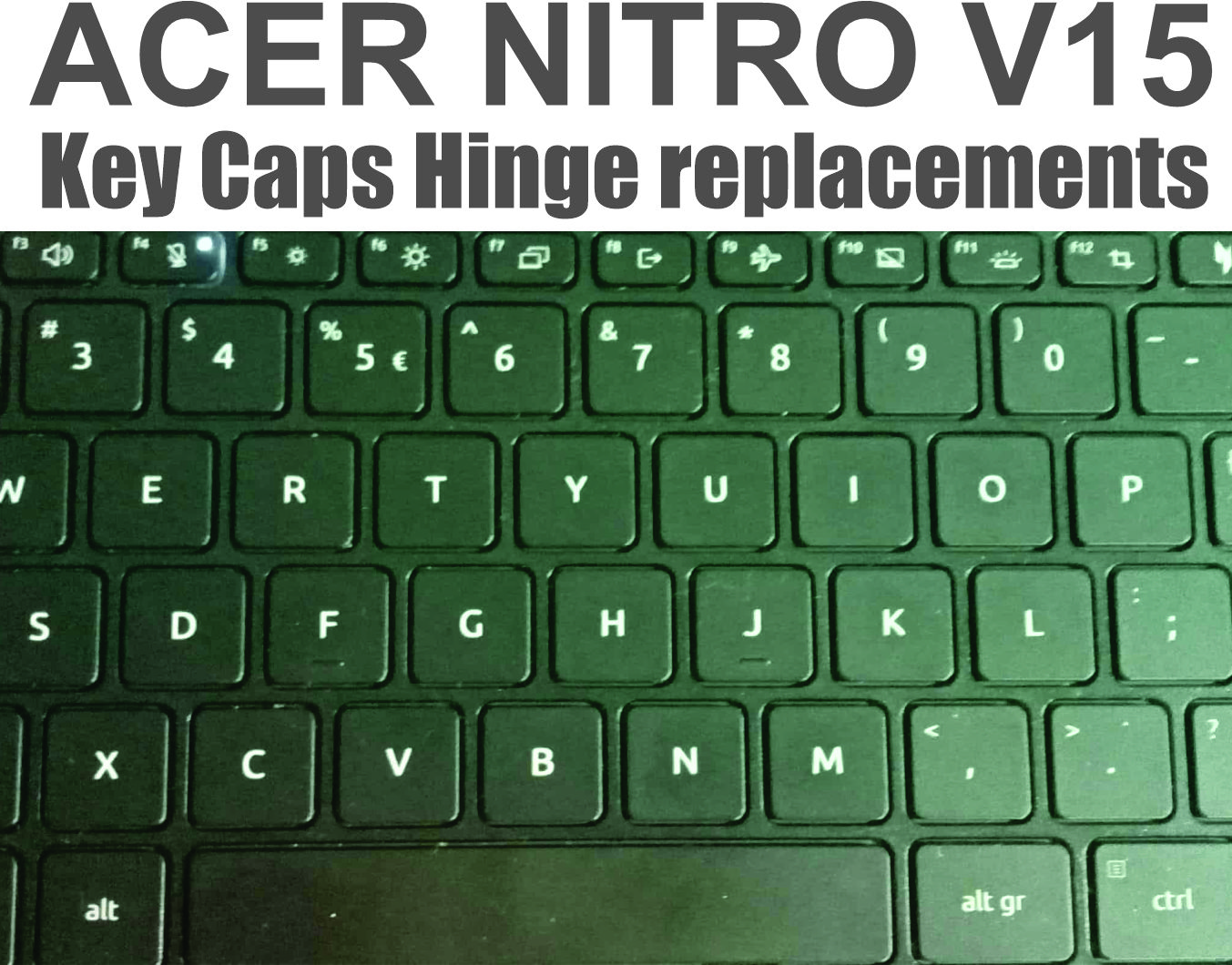Key cap Hinge For Acer Nitro V15 keyboard keycap clip repair ...