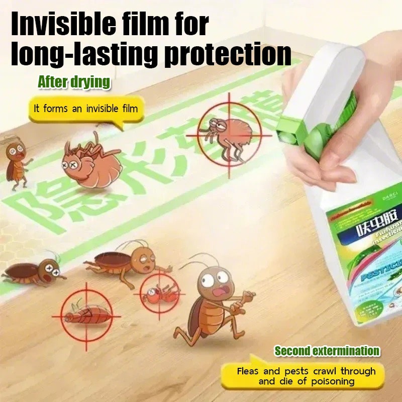 450 ML Flea Killer Spray Pet Insect Repellent Spray Tick Flea Spray ...
