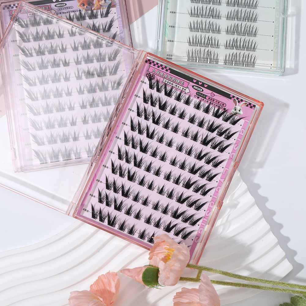 Kuesicr Glue-free False Eyelashes Self-adhesive eyelashes super sticky ...