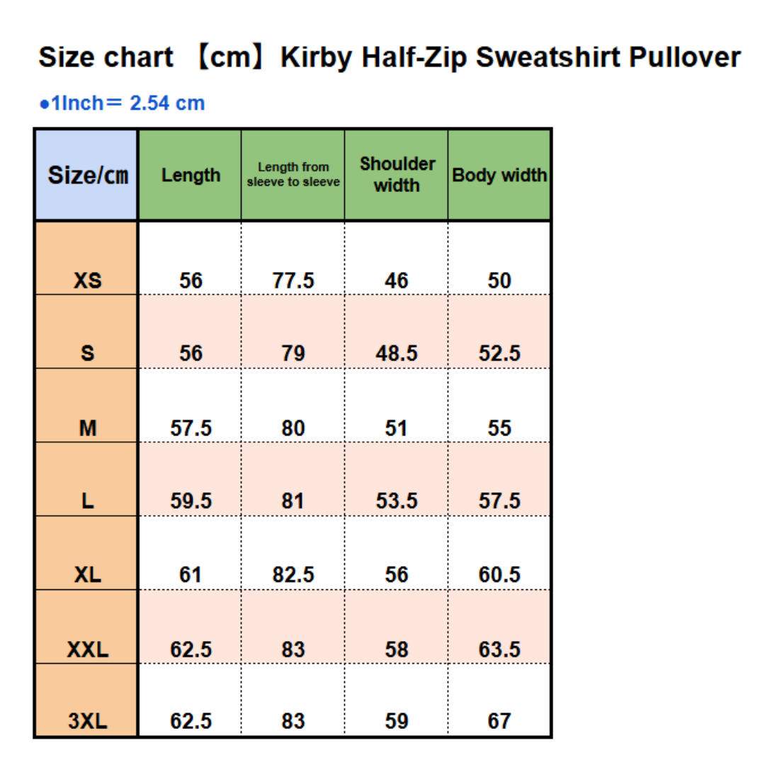 GU Kirby Half-Zip Sweatshirt Pullover 2025AW【Direct From Japan ...