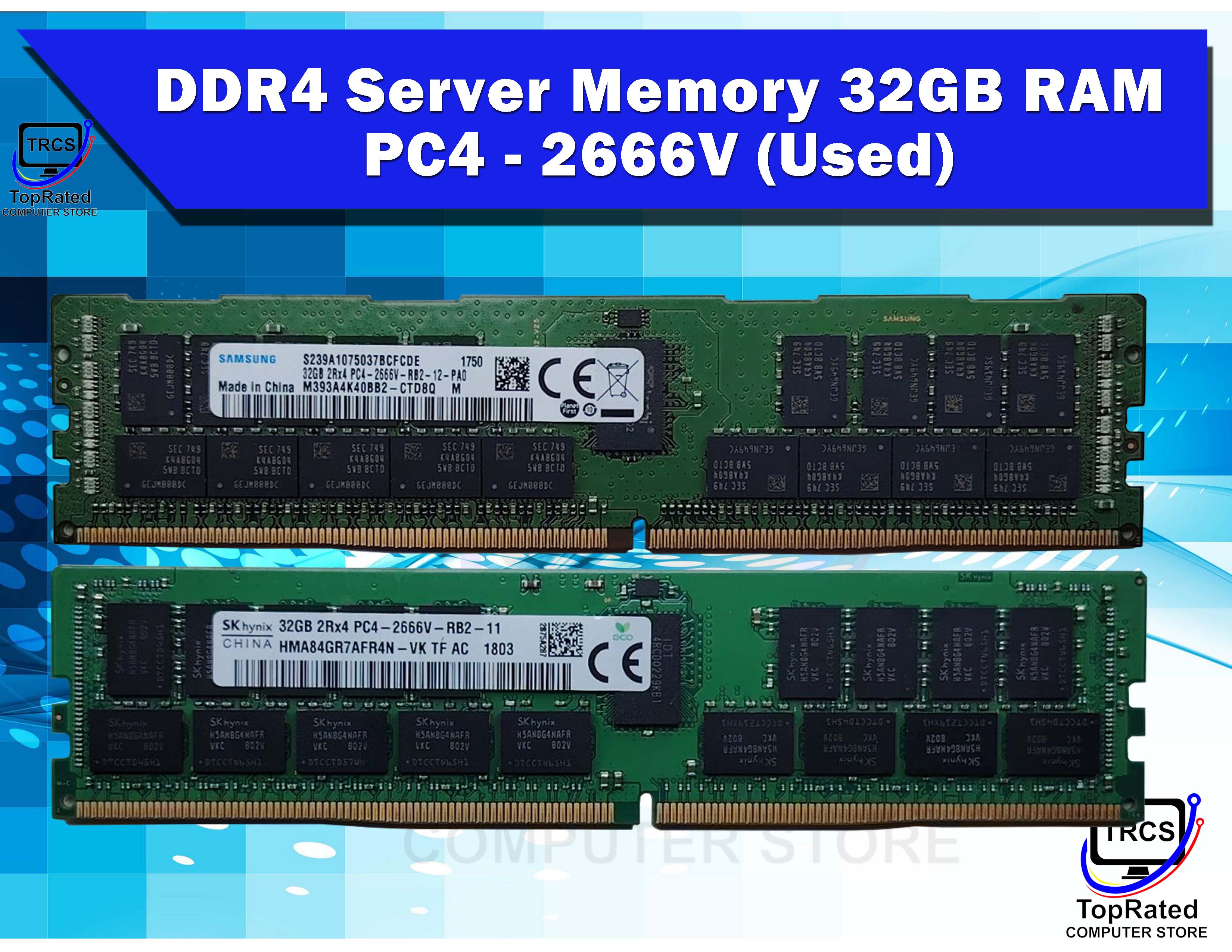 DDR4 Server Memory 32GB RAM PC4-2666V (Used) | Shopee Philippines