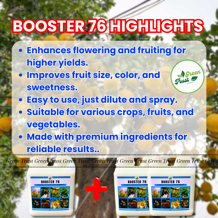 [BOOSTER 76 500ML] Boost Your Harvest with Booster 76 – Flowering and ...