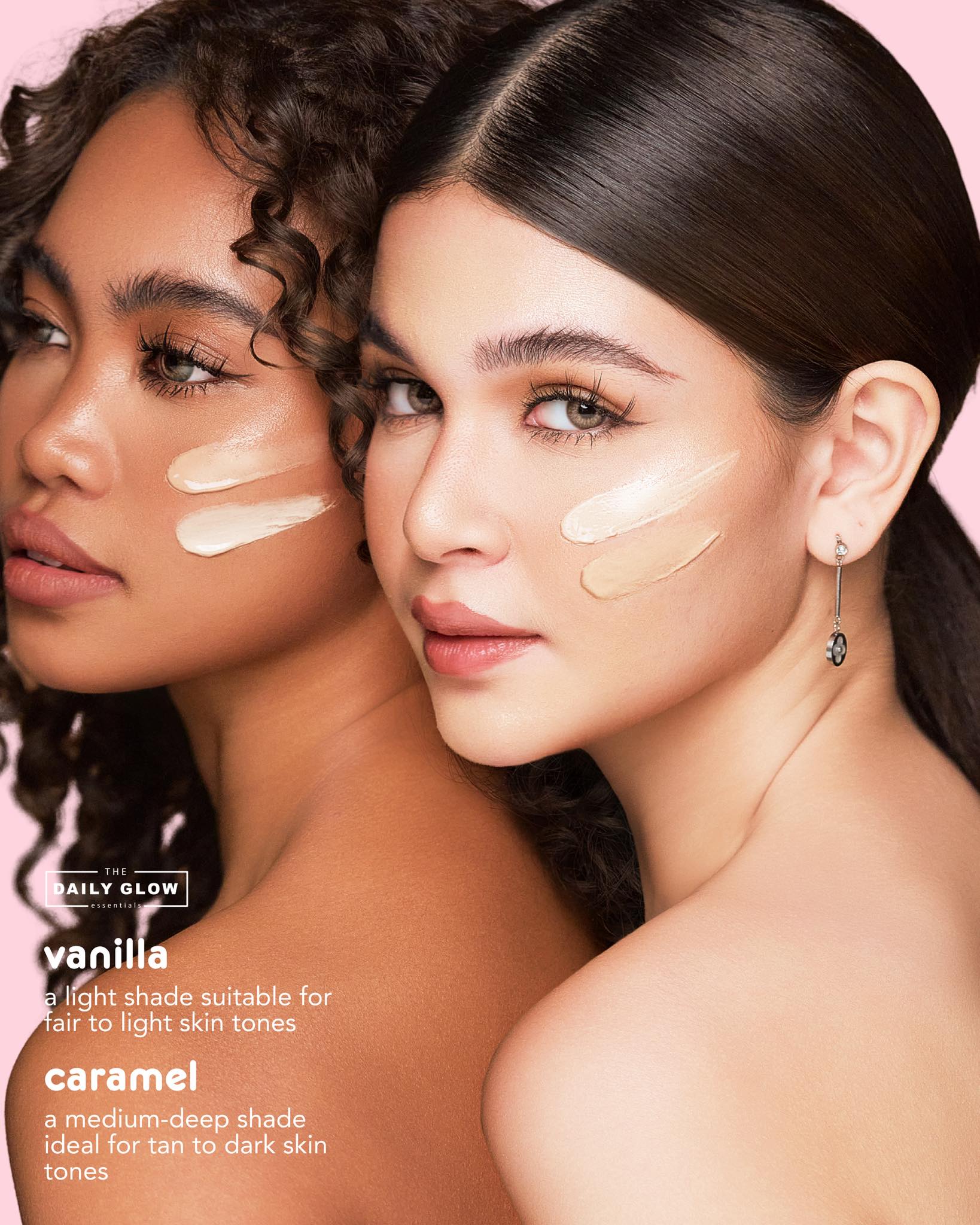 THE DAILY GLOW Sunny Daze Sunscreen | Vanilla | Caramel - Original ...