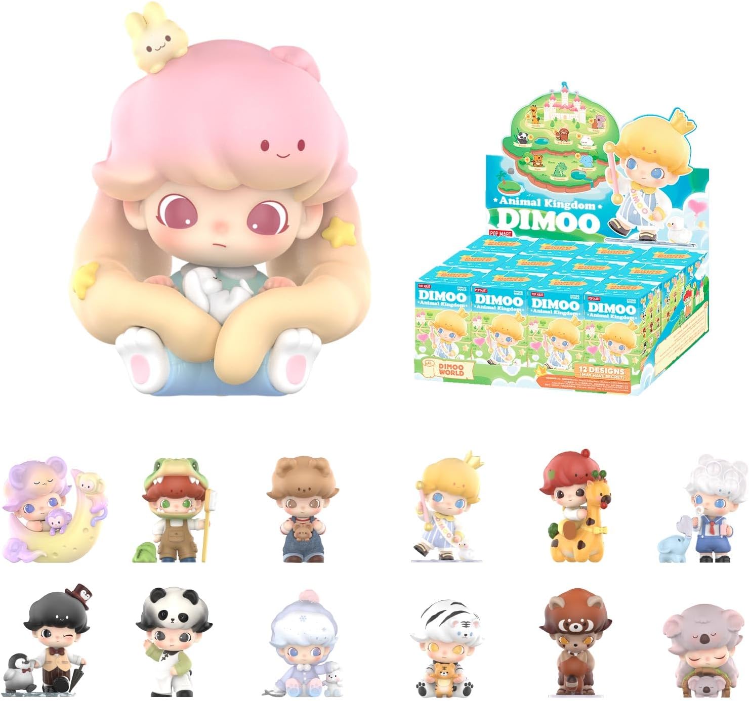 POP MART DIMOO ANIMAL KINGDOM BLIND BOX | Shopee Philippines