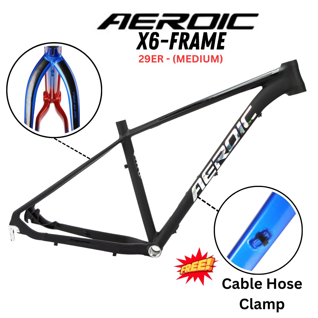 BIKE FRAME - Aluminum Alloy Mountain Bike MTB Frame 29ER Medium Bicycle ...