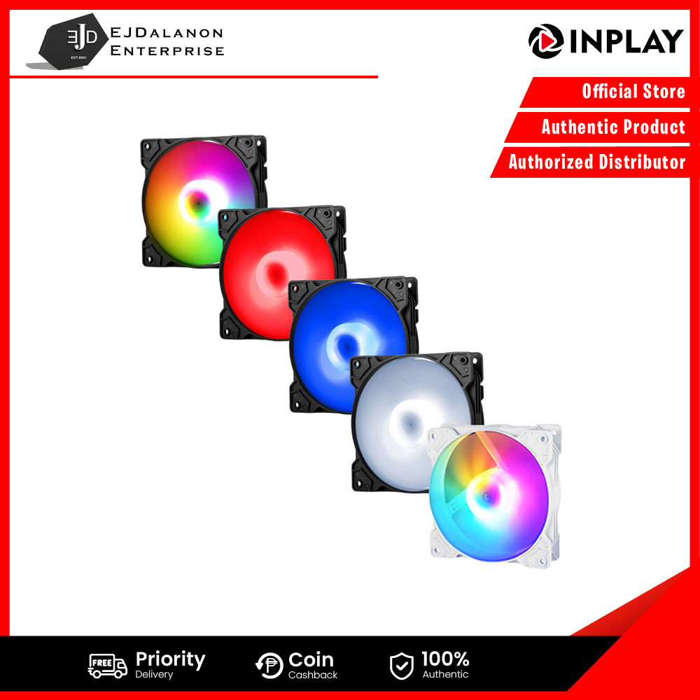 Inplay M02 | M03 | M04 | M05 | LED Case Fan | EJDalanon Enterprise ...