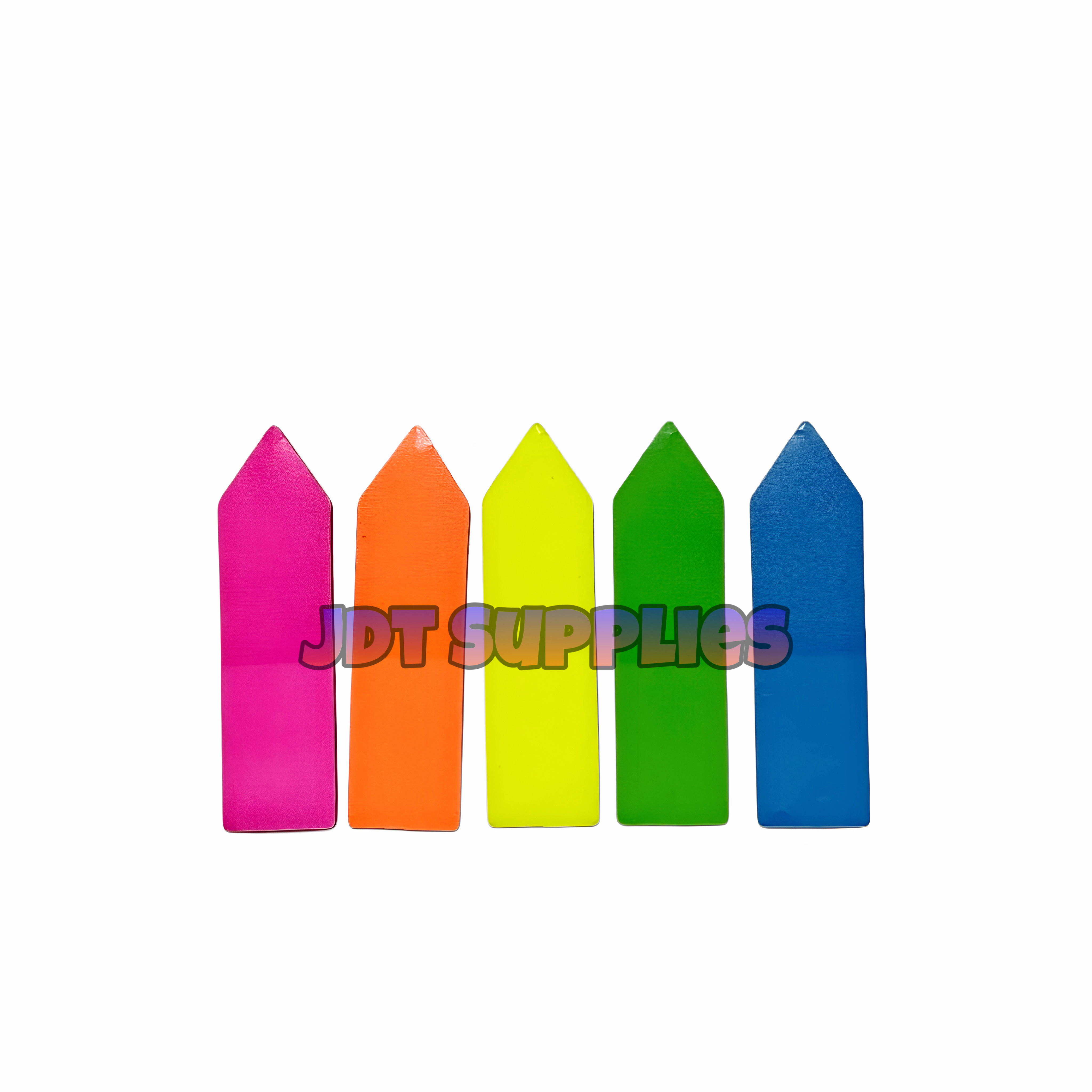 Rambo PET Transparent Neon Color Sticky Notes [ 100 Sheets ] | Shopee ...