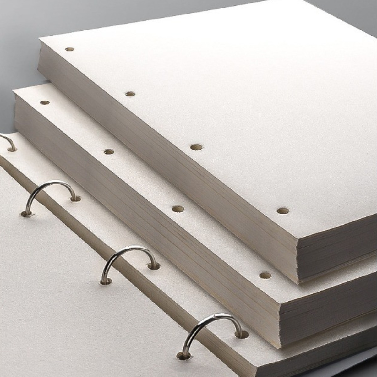 A4 4 Ring Binder Sketchbook Loose Leaf Drawing Book Thick Paper Sketch ...